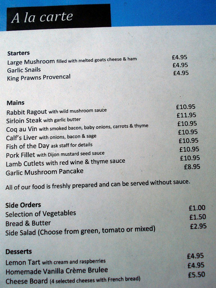 Restaurant Menu Design: Everything You Need to Know