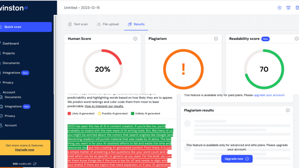 My Honest Review of Winston.ai: Is It the Best AI Detector?