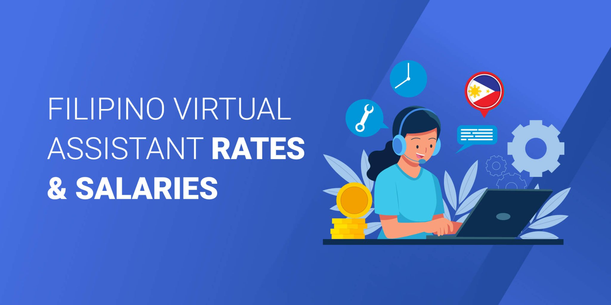 Filipino Virtual Assistant Rates & Salaries in 2025 (Cost Breakdown Guide)