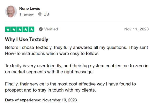 My Honest Review of Textedly's Text Message Marketing Service