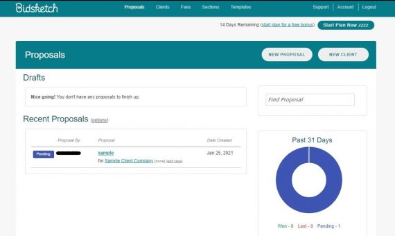 My Honest Review of Bidsketch's Online Proposal Software