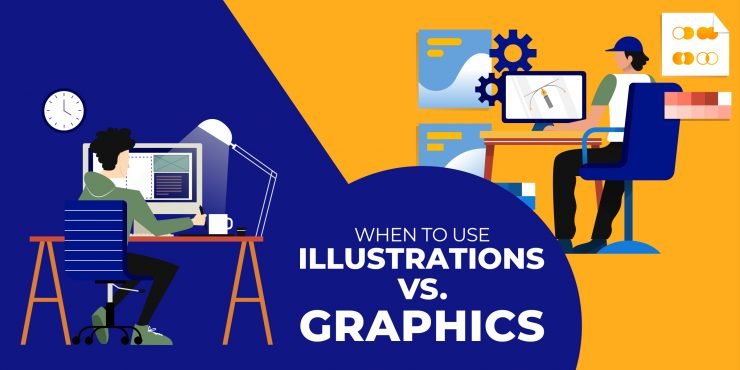 Graphic Design vs Illustration - What's the Difference?