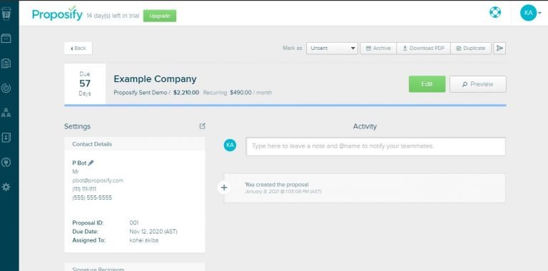 My Honest Review of Proposify's Online Proposal Software